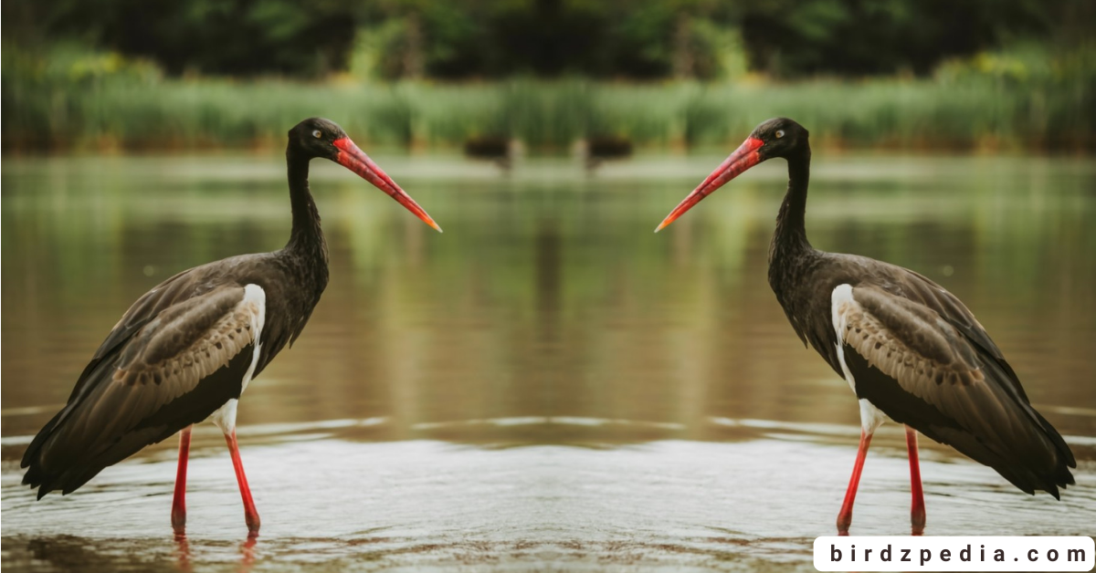Black Stork[Ciconia nigra] Haven: Wings, Nature, and Conservation