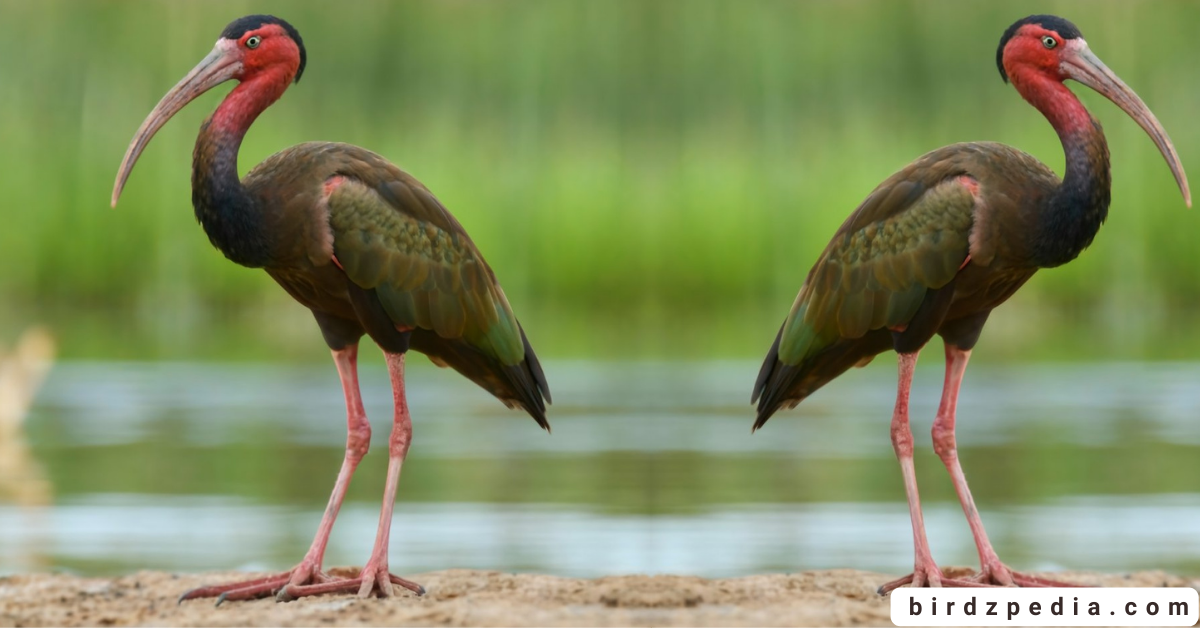 Red-Naped Ibis [Pseudibis papillosa]: Facts, Sounds, Habitat