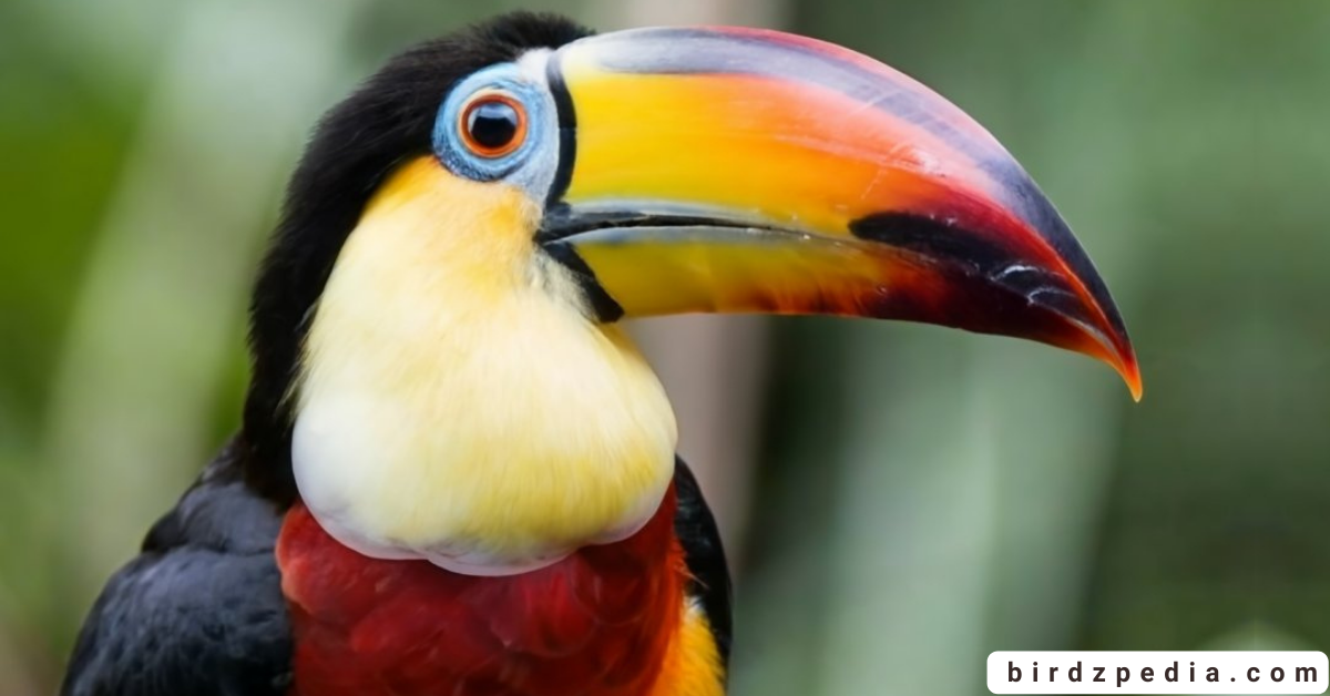 Red-Breasted Toucan: [Ramphastos dicolorus] A Symphony of Colors