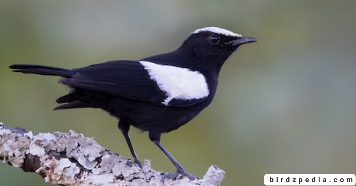 BLACK BIRDS: With White Stripe On Wing