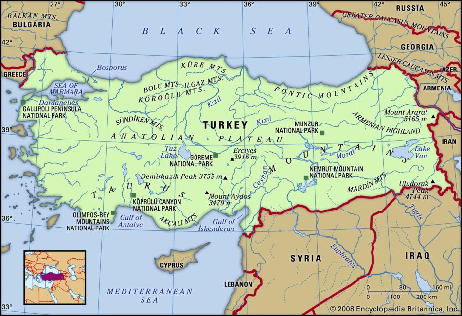 Exploring Turkey Through Its Map: A Geographical and Cultural Guide