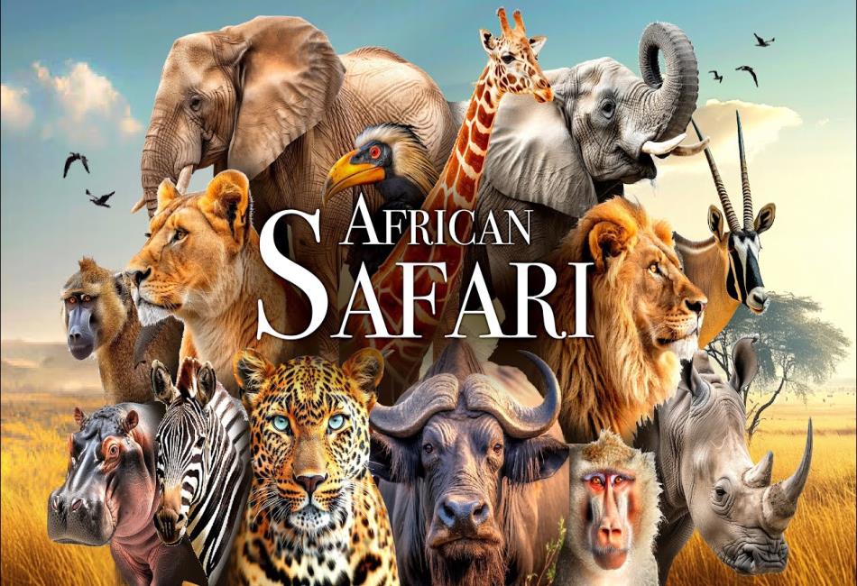 Safari Animals: Majestic Creatures of the African Wilderness